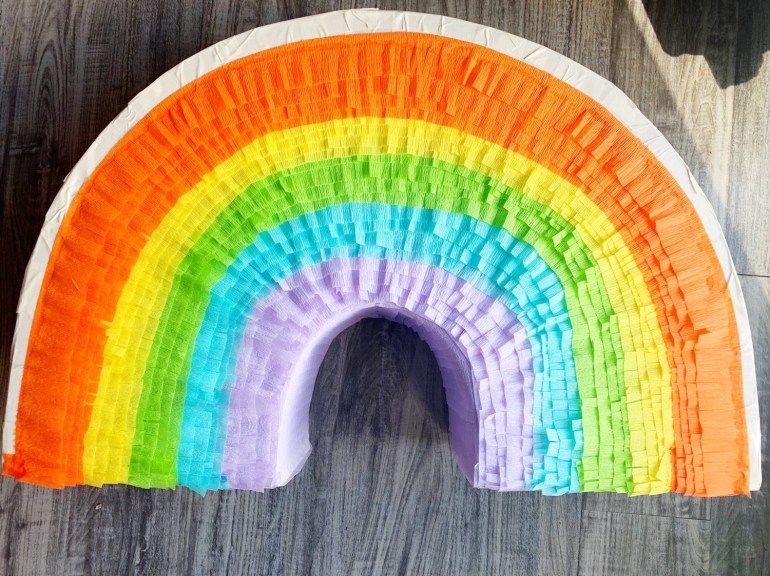 DIY Rainbow Piñata – Auburn Artisan