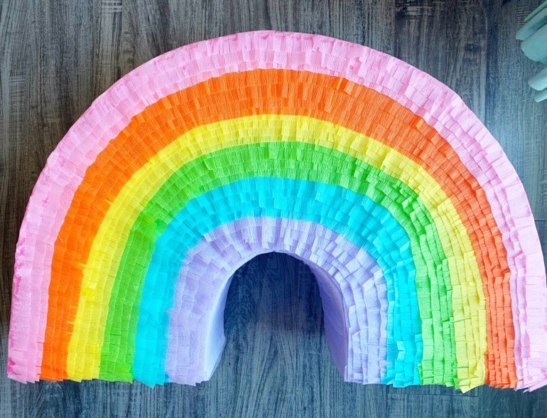DIY Rainbow Piñata – Auburn Artisan