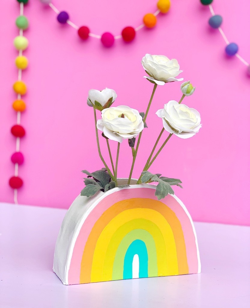 DIY Rainbow Planter – Auburn Artisan