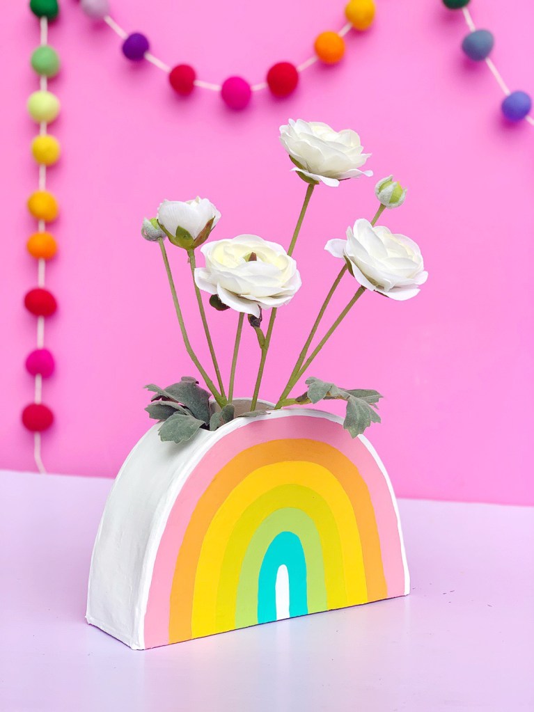 DIY Rainbow Planter – Auburn Artisan