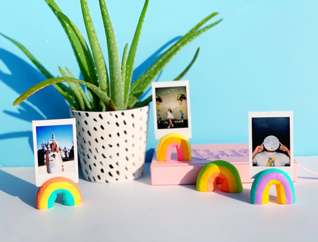 DIY Rainbow Photo Holders – Auburn Artisan