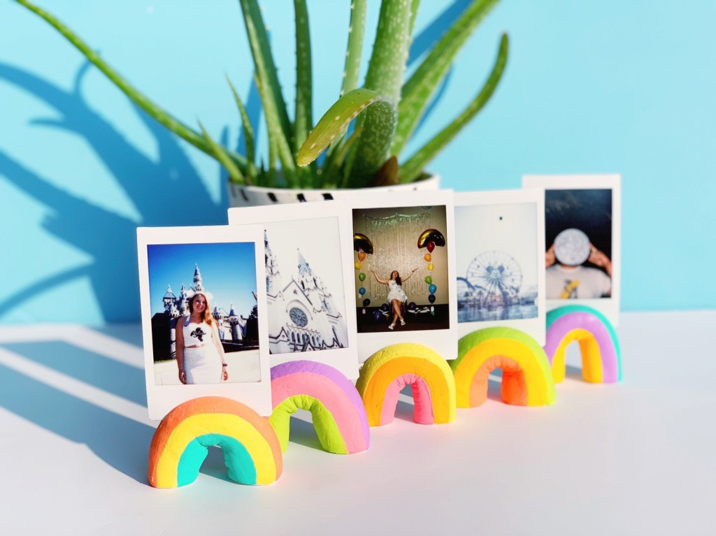 DIY Rainbow Photo Holders – Auburn Artisan