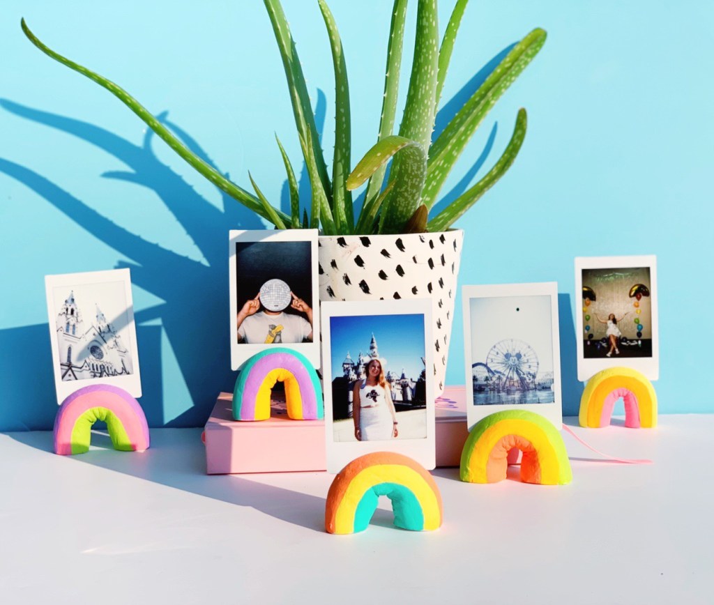 DIY Rainbow Photo Holders – Auburn Artisan