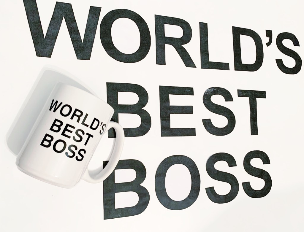 DIY “World’s Best Boss” Mug Costume – Auburn Artisan