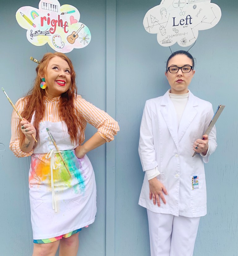 Left Brain/Right Brain Costume – Auburn Artisan