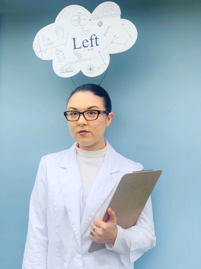 Left Brain/Right Brain Costume – Auburn Artisan