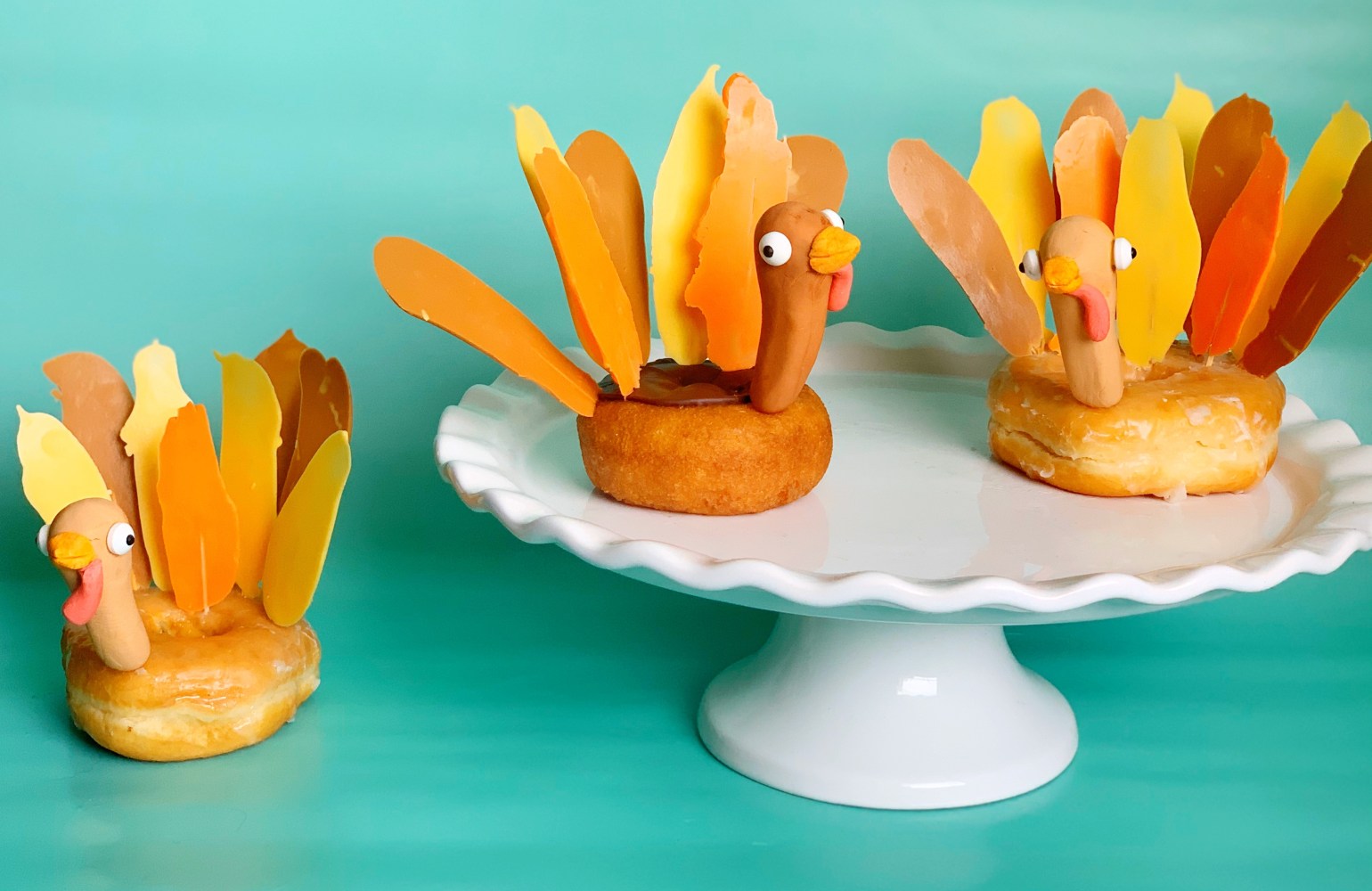 DIY Thanksgiving Turkey Donuts – Auburn Artisan