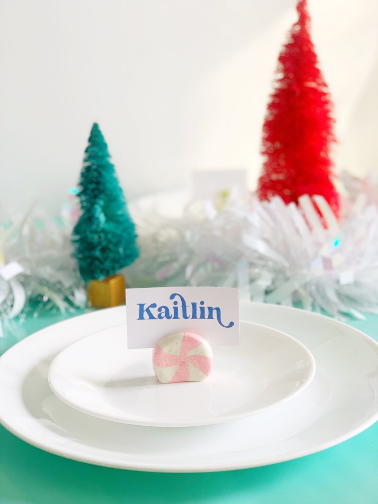 DIY Peppermint Place Card Holder – Auburn Artisan