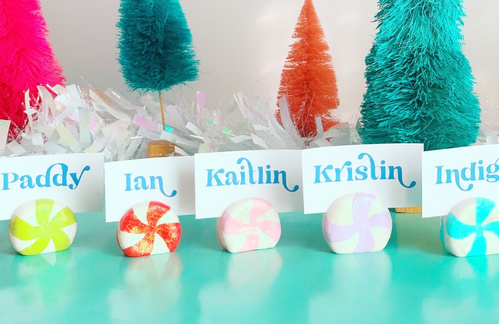 DIY Peppermint Place Card Holder – Auburn Artisan
