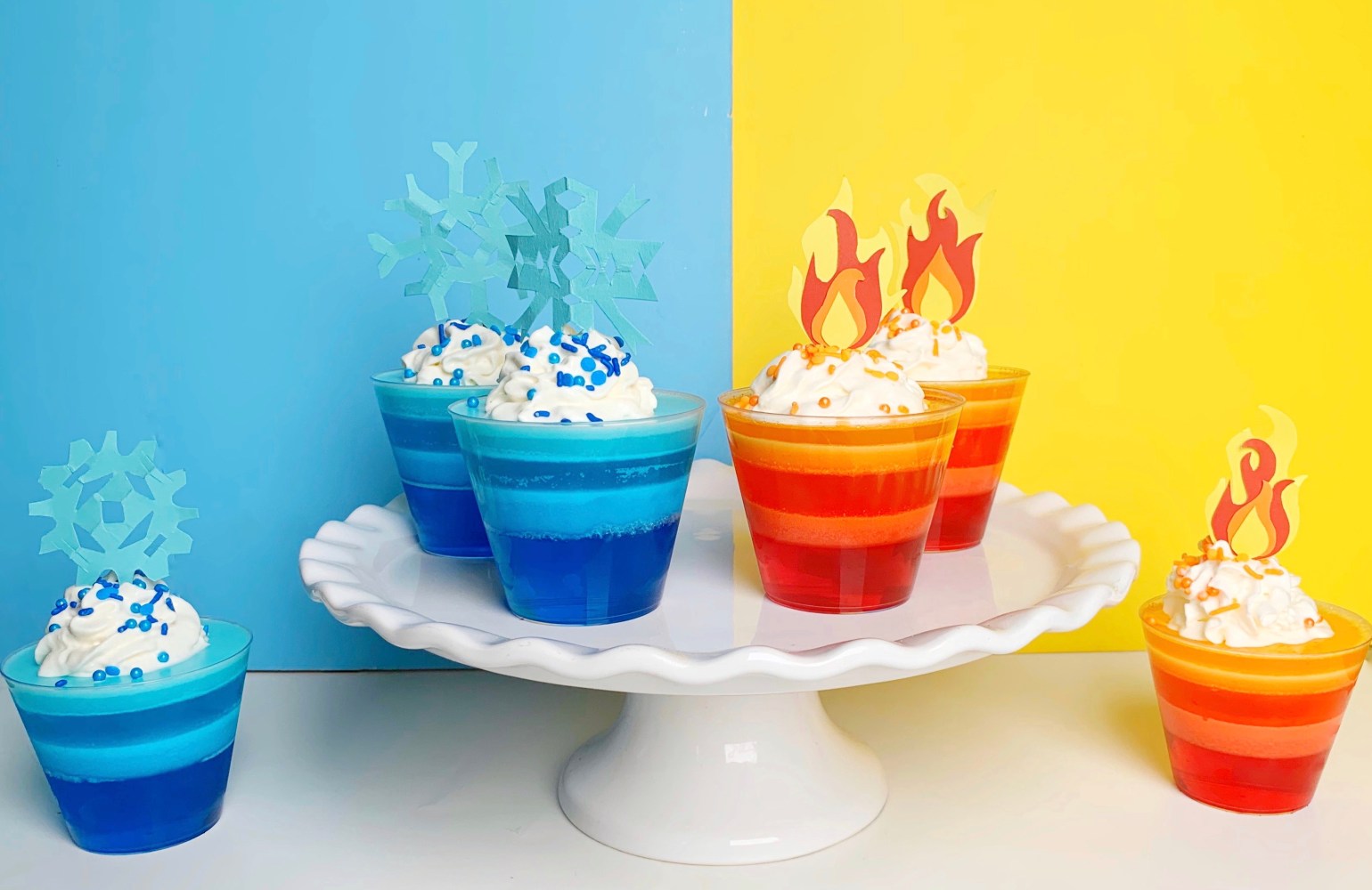 DIY Heat Miser + Snow Miser Jell-O Cups – Auburn Artisan