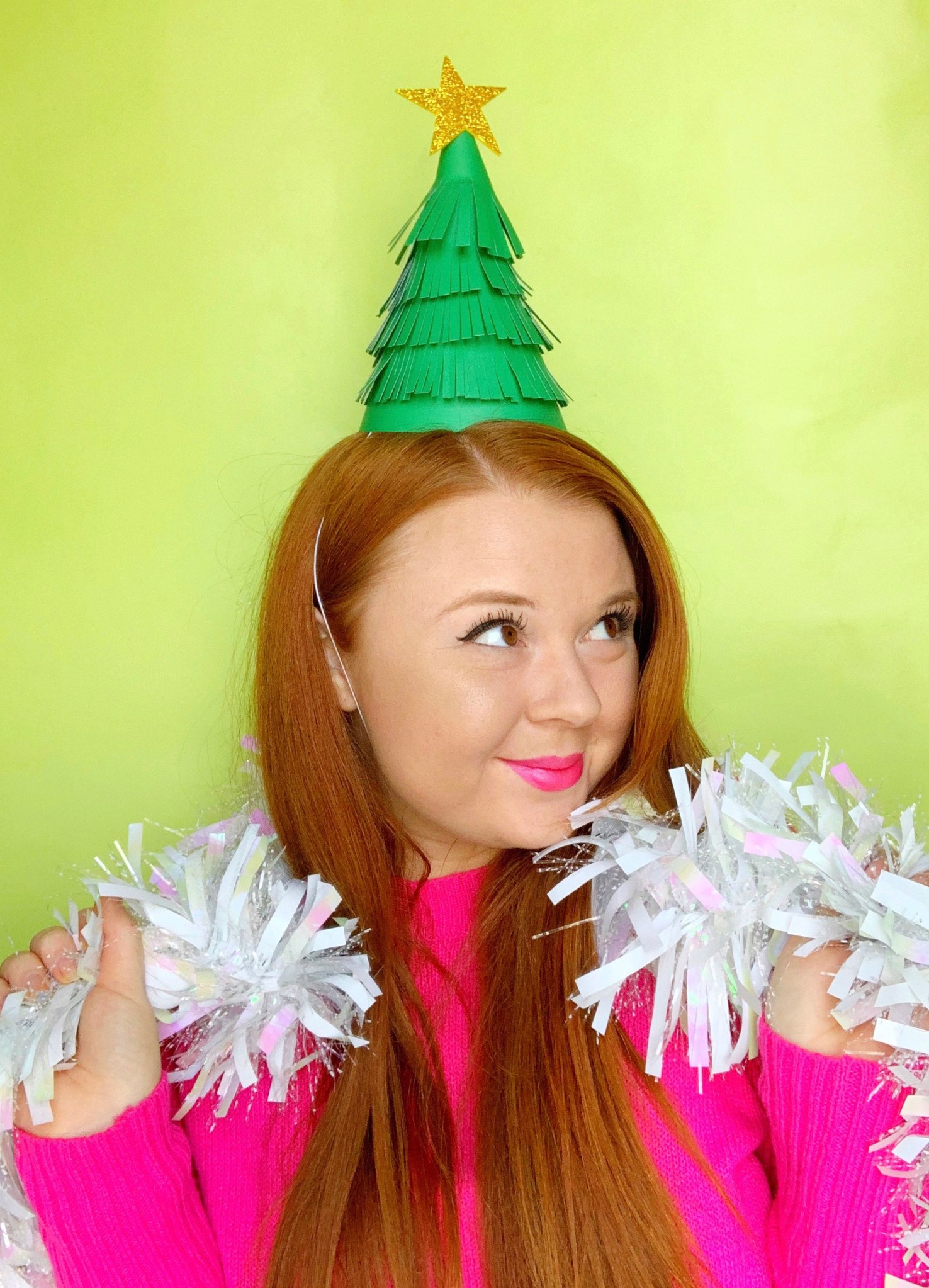 DIY Christmas Tree Party Hats – Auburn Artisan