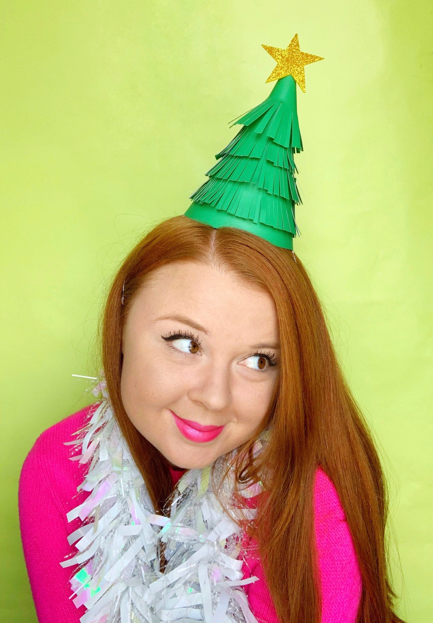 DIY Christmas Tree Party Hats – Auburn Artisan