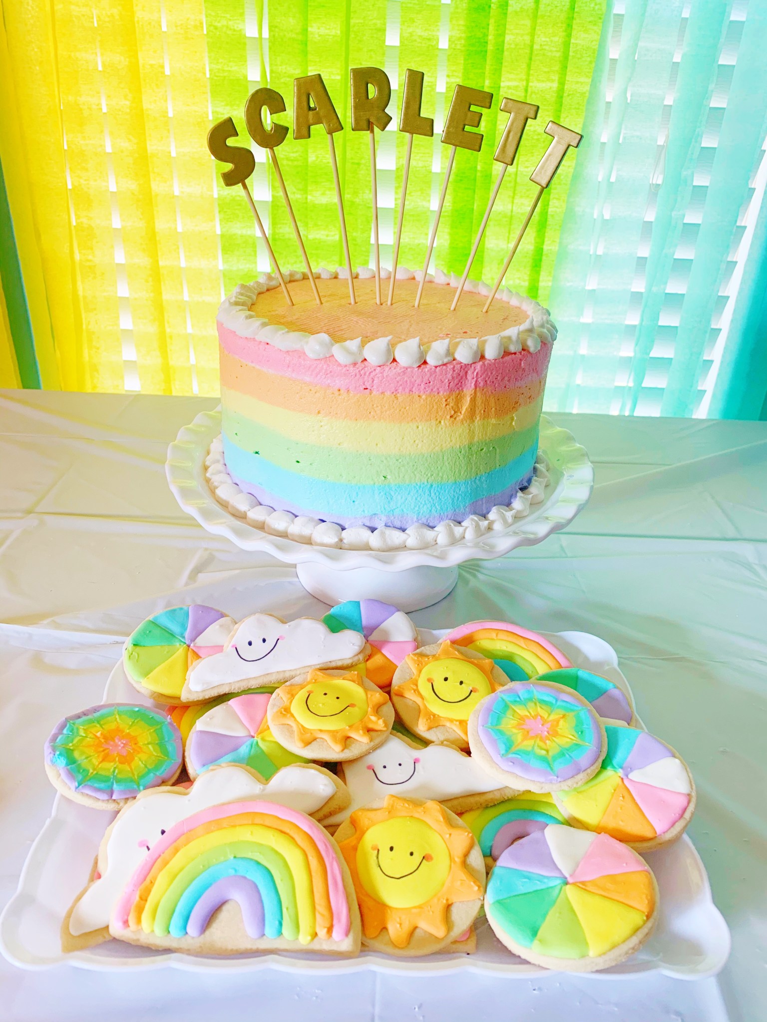My Colorful Baby Shower – Auburn Artisan
