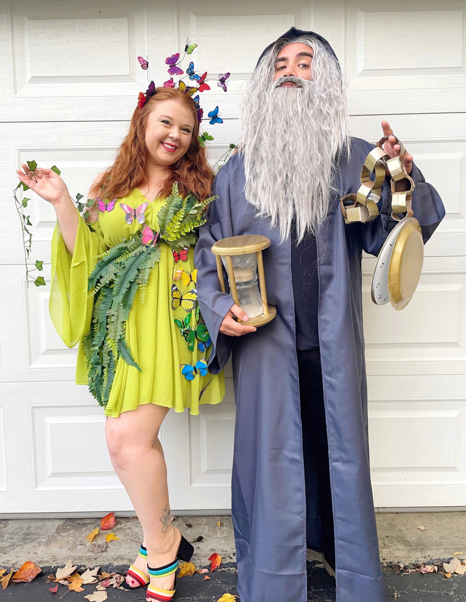 DIY Mother Nature + Father Time Costume – Auburn Artisan