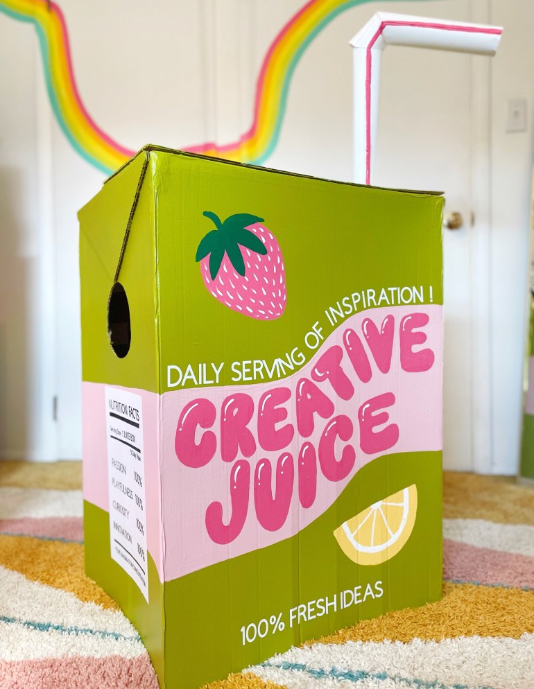 DIY Juice Box Costume – Auburn Artisan